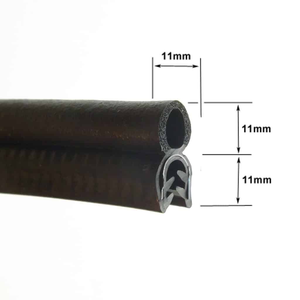 Flexible Rubber Boot Edge Seal - The Metal House
