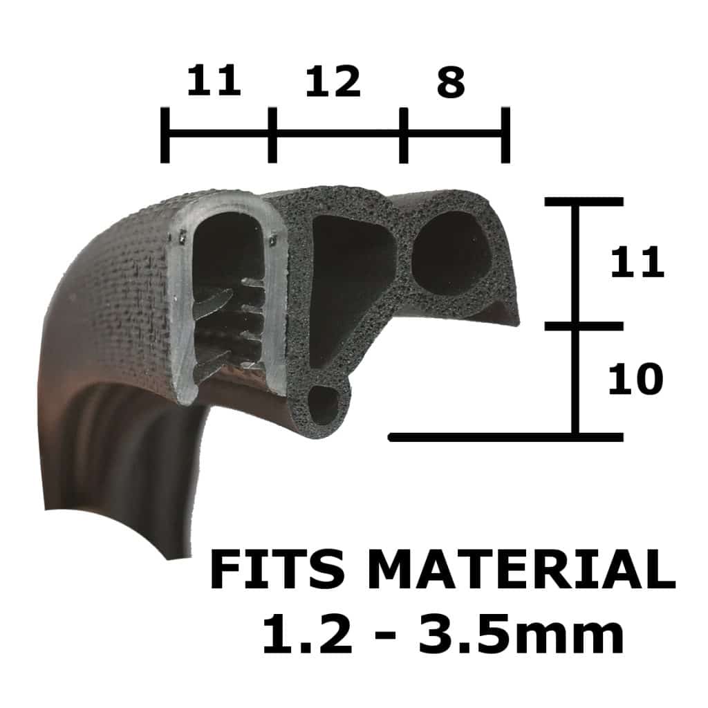 Extra Large Vertical Leaf Seal - The Metal House