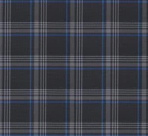 Tartan GTi Fabric Blue - The Metal House