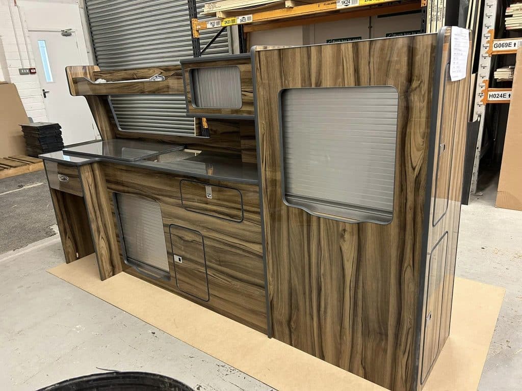 Mercedes Vito LWB Camper Kitchen - The Metal House