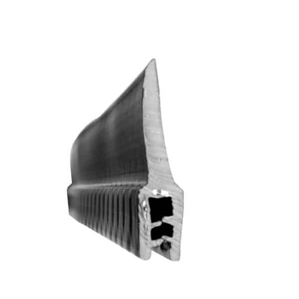 Vertical Rubber Leaf Edge Seal - The Metal House