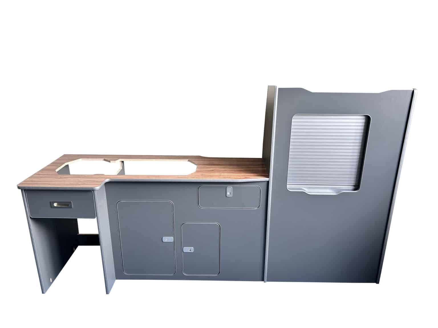 Ford Transit Custom SWB Kitchen Furniture - The Metal House